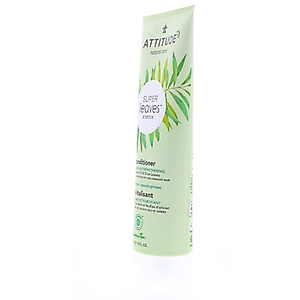 Attitude, Super Leaves Science, Natural Conditioner, Nourishing & Strengthening, Grape Seed Oil & Olive Leaves, 8 oz (240 ml)