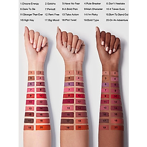 SHEGLAM Dynamatte Boom Waterproof Matte Lipstick Long Lasting Transfer Proof Lip Stick - Rule Breaker