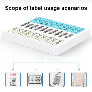 Methdic Address Labels 1" x 2-5/8" 900 Labels Sticker Paper for Laser/Ink Jet Printer Mailing Labels 8.5"×11" White 30 per Sheet