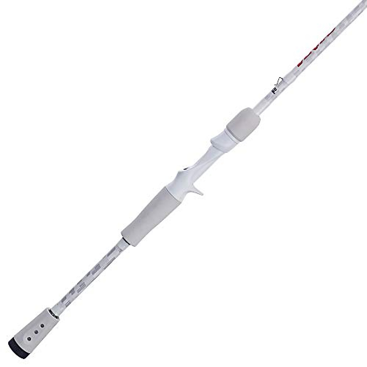 Abu Garcia Veritas Casting Fishing Rod White, 6'6" - M - 1pc - Fast