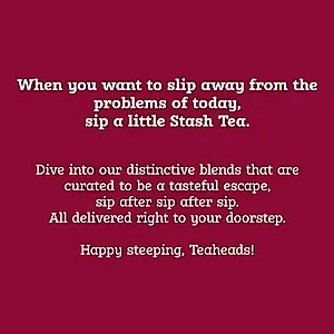 Stash Tea Double Spice Chai Black Tea, Box of 100 Tea Bags (Packaging May Vary)