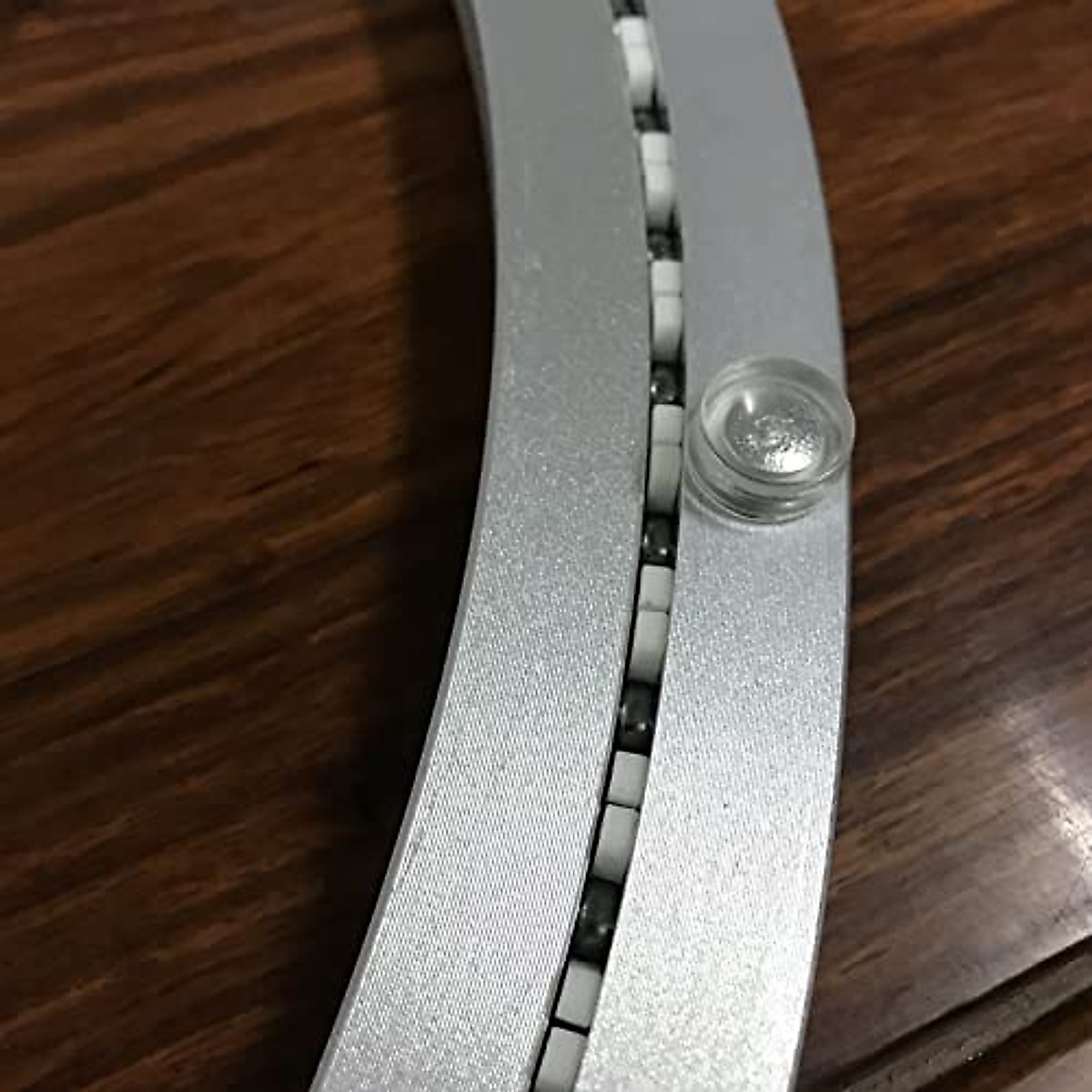 Heavy-duty Aluminum Rotary Bearing Lazy Susan Table Bearing Turntable Bearing Base Hardware, Large Table Bearing 8in 16in 24in 32in, Smooth Silent Industrial Swivel Base ( Size : 16 inches (400mm) )