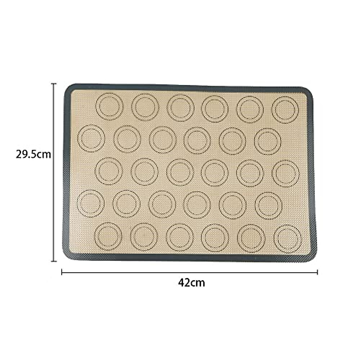 Silicone Baking Mat Nonstick Heat Resistant Liner Oven Sheet Macaron Cake Cookie Toaster Liner Sheet Pastry Kneading Rolling Mat New