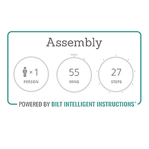 Tvilum 1 Drawer 1 Shelf Nightstand Nighstand, 14.92 in x 11.85 in x 19.06 in, Gray