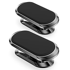 obdowuge 【2 Pack】 Magnetic Phone Holder for Car[8 x Upgrade Magnet] Phone Mount for Car,Car Phone Holder Mount 360 Adjustable, Dashboard Car Mount Fits Samsung iPhone etc All Smartphones