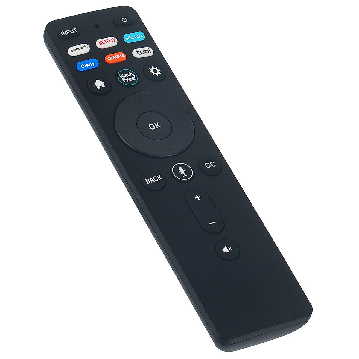 XRT260 Replace Smart Voice Remote Control fit for Vizio TV V505-J01 M50Q7-J01 V555-J01 M55Q7-J01 M65Q7-J01 P65Q9-J01 M75Q6-J03 with 6 Shortcut App Key Button
