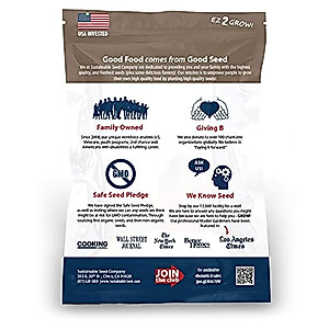 Instant Garden, Heirloom Vegetable Seed Collection, 15 Variety Non GMO Heirloom Garden Vegetable Herb Seeds - Tomato, Pepper, Lettuce, Carrot, Kale, Basil, & More