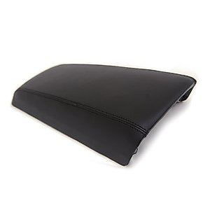 KarDesigners Fits 2011-2014 Ford Edge Synthetic Black Leather Armrest Center Console Lid Cover Cover (Skin Only)