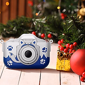 Yeahitch New Children's Photography Video HD Mini Digital Camera Front and Rear Dual Lens 4000W HD Children's Gift Camera Christmas Parent Child Gift