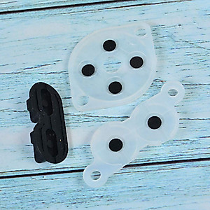 Comimark 2Set Silicon Rubber Button Replacement for NES Conductive Pads Controller Gamepad