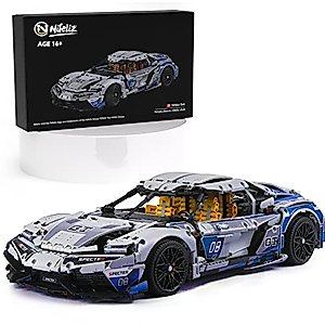 Nifeliz Genera Sports Car Building Toy Sets for Adults, A Colletible Supercar Model to Build and Display, Gift for Sports Car Fans and Adults (2,910 Pieces)