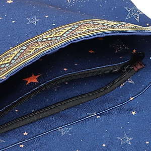 KYKU Blue Yoga Mat Bag Extra Large Yoga Bags and Carriers, Holds More Yoga Accessories, Fit Most Size Mats