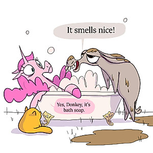 Donkeys can't take bubble baths!: A Hilariously Silly Story about Being Open-Minded and Trying New Things