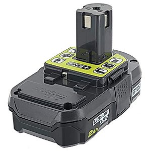 Ryobi P190 2.0 Amp Hour Compact 18V Lithium Ion Battery w/ Cold Weather Performance and (Charger Not Included / Battery Only)