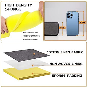 FINDEN Bench Cushion 45 inch, Non-Slip Bench Cushion for Indoor/Outdoor Furniture, Long Seat Cushion for Window Patio Piano Garden Storage, (45x18x3) Brown