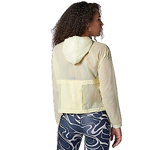 New Balance Women's Impact Run Light Pack Jacket, Clear Yellow , Medium