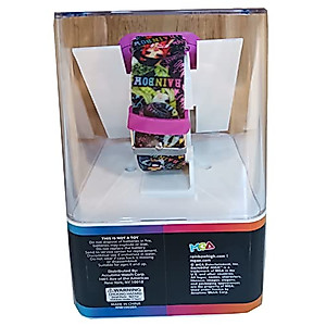 Accutime Kids Rainbow High Educational Learning Touchscreen Pink Smart Watch Toy with Multicolor Strap for Girls, Boys, Toddlers - Selfie Cam, Games, Alarm, Calculator, Pedometer (Model: RNB4017AZ)