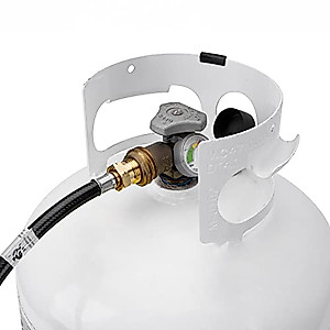 Stanbroil RV Propane Hose with 1/4" Quick Connect and 6 Feet POL Connector for Motorhome Tank RV Camping