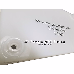 Class A Customs | RV Fresh and Gray Water Tank | Combo Pack (16 Gallon & 21 Gallon) | RV Water Holding Tanks