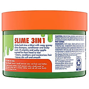 Suave Kids Shampoo, Conditioner, Body Wash 3 in 1 for Ease Gooey Green Apple Tear-Free 10 oz