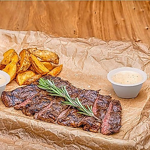 KTOB 100% Compostable 100 Sets 2 oz. Sugarcane Containers with Lids,Condiment Jello Shot Cups,Eco Friendly Dipping Sauce and Salad Dressing Container,Disposable Mini Plastic Portion Souffle Cups