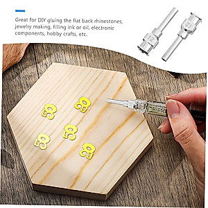 12pcs Stainless Steel Needle Precision Tip Luer Lock Needle Dispensing Needle Dispenser Needle Stainless Steel Dispensing Precision Needle Luer Slips Needle