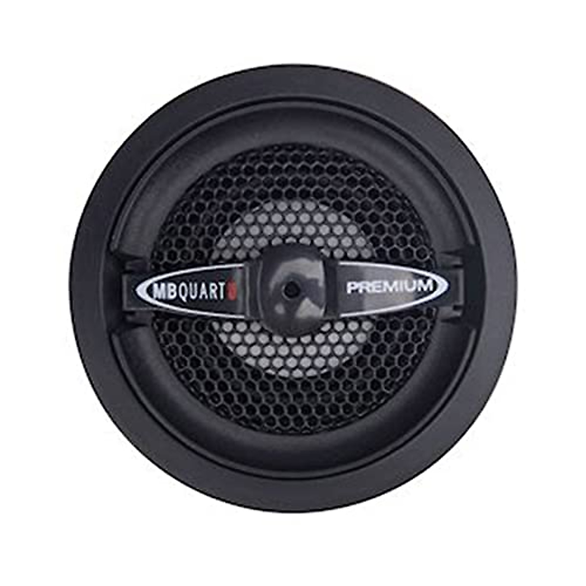 MB Quart PS1-316 Premium 6.5 Inch 400 Watt 4 Ohms 3 Way Component Network Control Mobile Speaker Car Audio Systems, Grills Included, Black (2 Pack)