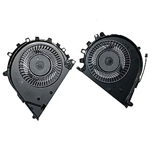 Rangale CPU and GPU Cooling Fan for HP ZBook Studio G3 G4 15" Series 922945-001 840960-001 NS75C07-15C04 NS75C08-15C05