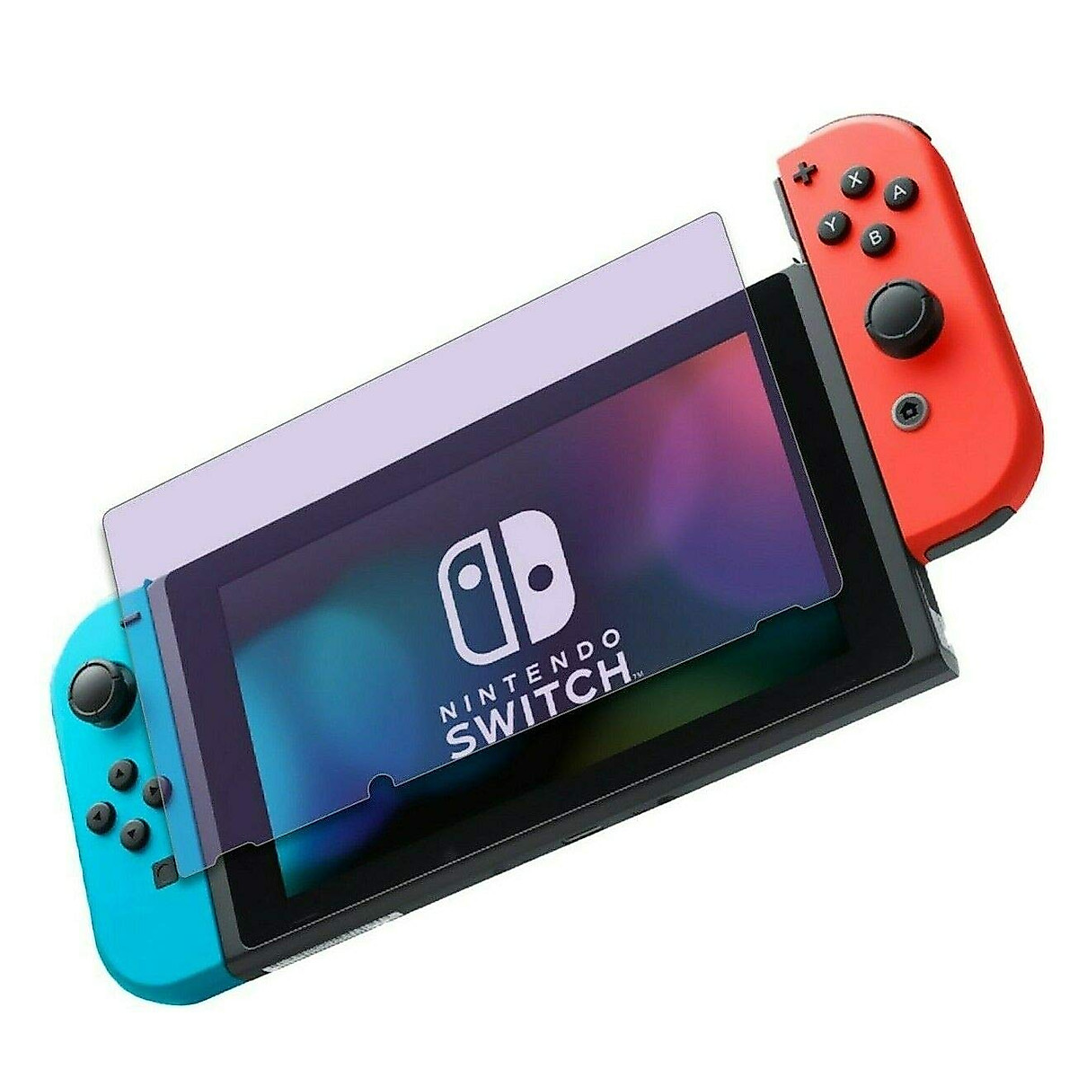 ZenHoo For Nintendo Switch (2017), Anti Blue Light [Eye Protection] Tempered Glass Screen Protector