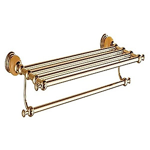Towel BAR Rack European Styleen Hand Towel Holder,Bathroom Bathroom Rack,Perforated Bath Towel Rail,Towel Bar/Towel Rack/a (Color : Single Rod, Size : Christmas Reindeer -Style5)