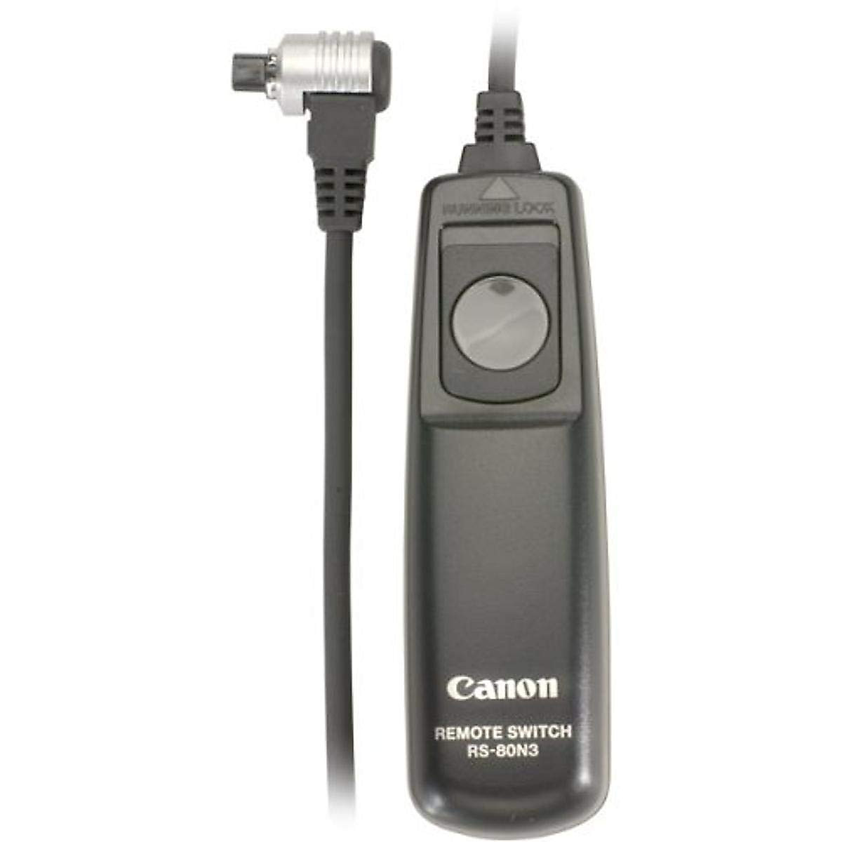 Canon RS-80N3 Remote Switch for EOS-1V/1VHS, EOS-3, EOS-D2000, D30, D60, 1D, 1Ds, EOS-1D Mark II,III, EOS-1Ds Mark II,III, EOS-10D, 20D, 30D,40D, 50D, 5D