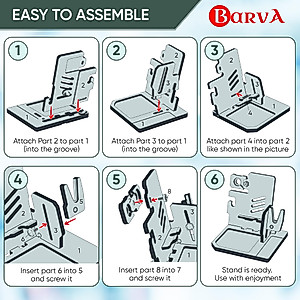 BARVA Adaptive Wood Gun Rack Phone Docking Charging Station Gifts for Men Dad Birthday Ideas Nightstand Organizer Charging Dock Watch Charging Stand Wallet Key Gadget Device Bedroom Bedside Holder