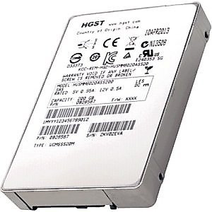 HGST Ultrastar SSD800MM HUSMM8040ASS201 400 GB 2.534; Internal Solid State Drive - SAS - 1.12 GBps Maximum Read Transfer Rate - 700 MBps Maximum Write Transfer Rate - 145000IOPS Random 4KB Read - 70000IOPS Random 4KB Write - 0B28591