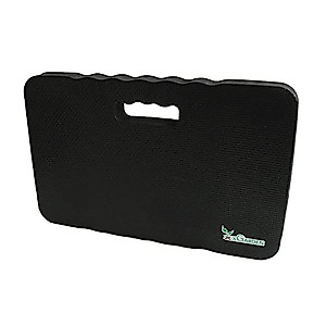 xGarden - Portable Kneeling Pad for Gardening - High Density Foam Kneeler with Carrying Handle - Extra Thick Foam Cushion - Waterproof - Versatile - Indoor or Outdoor - 17.5" x 11" x 1.5" - Black
