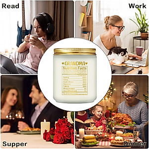 KOYFOYO Mothers Day Gifts for Grandma - My Favorite People Call Me Grandma Candle - Birthday Gifts for Grandma from Granddaughter, Grandson - Grandma Christmas Gifts