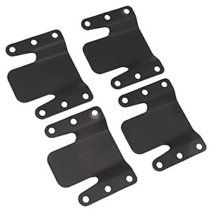 Sofa Interlocking Connector, 4 Sets Sofa Connector Bracket Sofa Interlocking Universal Iron 0.5CM Aperture Sectional Couch Bracket