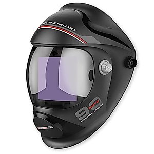 Tekware Welding Helmet Auto Dark,True Color Welder Helmet,4 Arc Sensor Welding Hood, Lightweight Hemispherical 4C Lens Welding Mask, Variable Shade 4~5/9-9/13