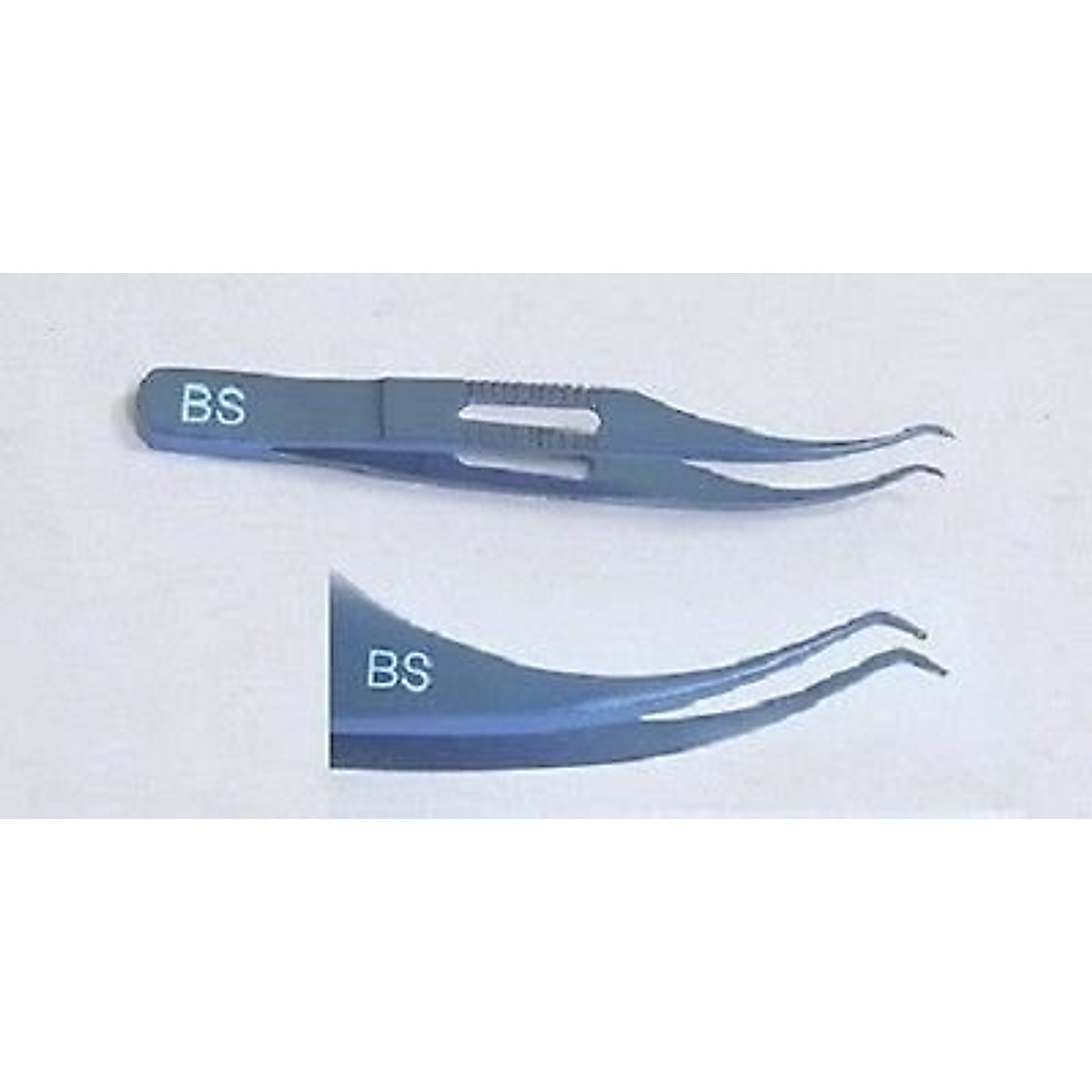 N.E Titanium Piers E Hoskin Type Forceps Colibri Beaked Fine Pierse Tips 0.5Mm Wid 9