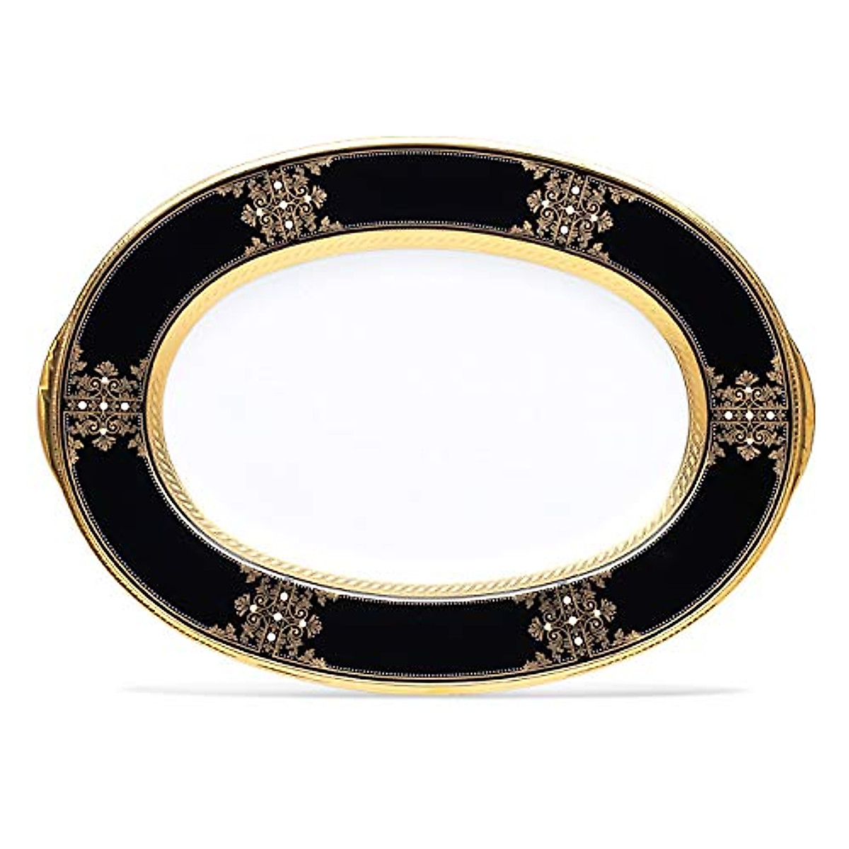 Noritake Evening Majesty Oval Platter, 14-inches