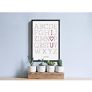 Walther Design KB070H Galeria Picture Frame, 19.75 x 27.50 inch (50 x 70 cm), Black