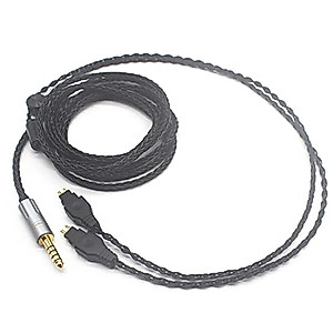 Youkamoo Replacement Upgrade Cable Compatible for Sennheiser HD580 HD600 HD650 HD660S HD58X HD6XX Headphones Upgrade Cable (4.4mm Balanced, 6.6 ft (2.02 m))