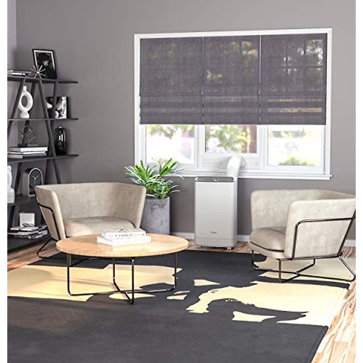 Haier 3-in-1 Portable Air Conditioner, Dehumidifier & Room Fan | 10,000 BTU | Easy Install Kit Included | Auto-Evaporation Technology Eliminates Need to Drain Water | Cools up to 350 Sq Ft | 115V