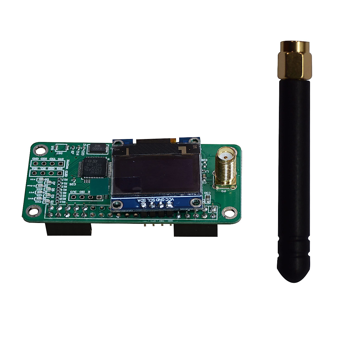 MMDVM Hotspot Board + OLED + Antenna,Digital Radio Gateway Hotspot,Support UHF VHF Support P25 DMR YSF DSTAR for Raspberry Pi-Zero W, Pi 3， Simplex Parts