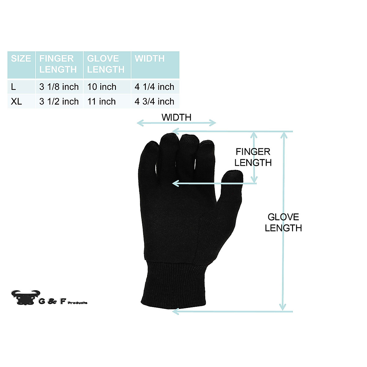 Heavy Weight 9OZ. Cotton Brown Jersey Work Gloves, Knit Wrist, Sold by Dozen (12-Pairs) - X-Large