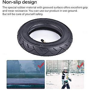 GLDYTIMES 10 Inch Scooter Tires 10 x 2.125 Scooter Tire Replacement for Xiaomi M365 / Pro Electric Scooter Smart Self Balancing Scooter Replacement 10" Tires and Tube