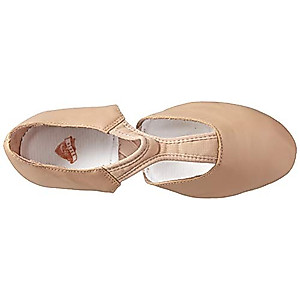 Bloch Women's Elastospllit Grecian Dance Shoe, tan, 10.5 Medium US
