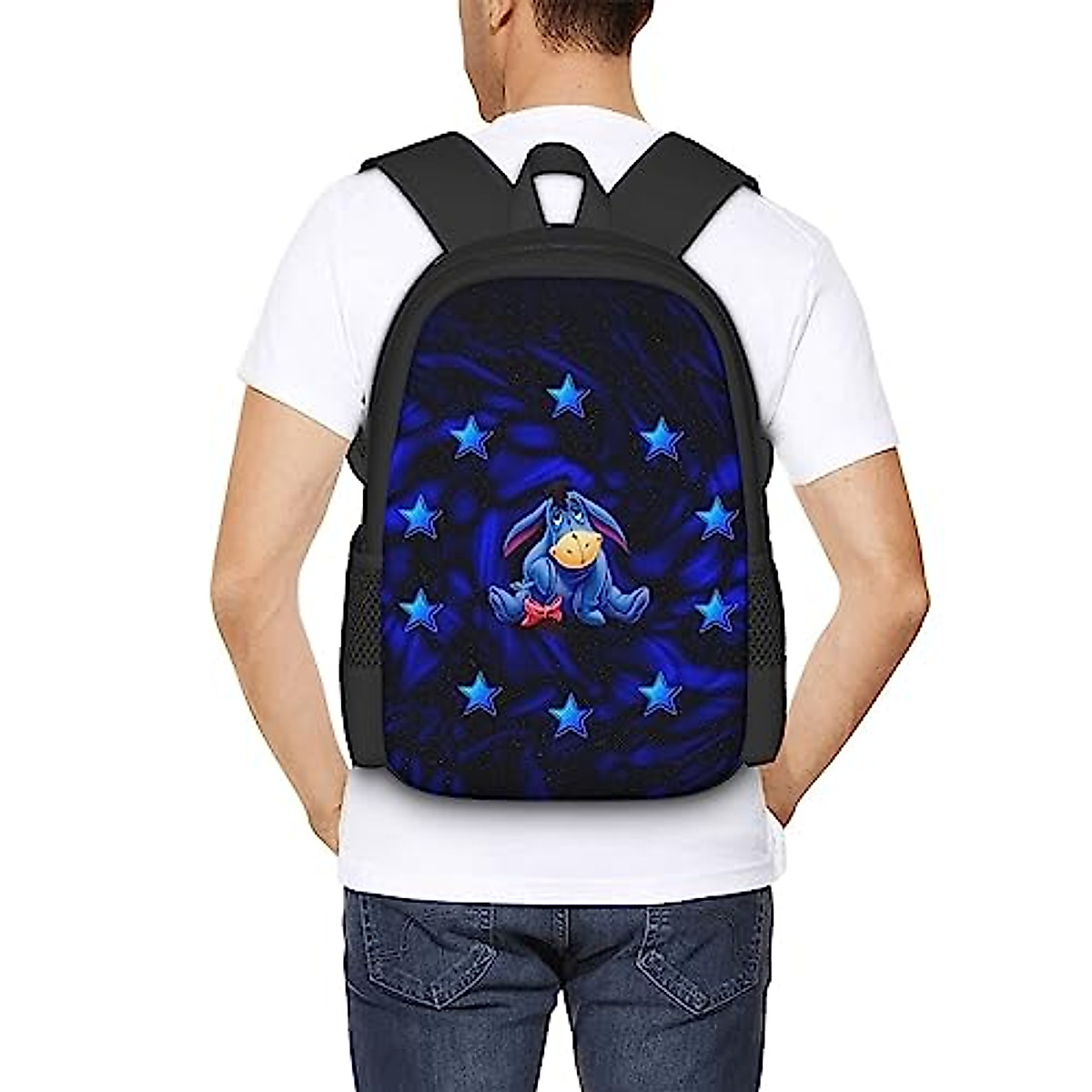 Classic dissney eeyoore Backpack with Laptop Compartment for School, Travel, and Work 17 Inch