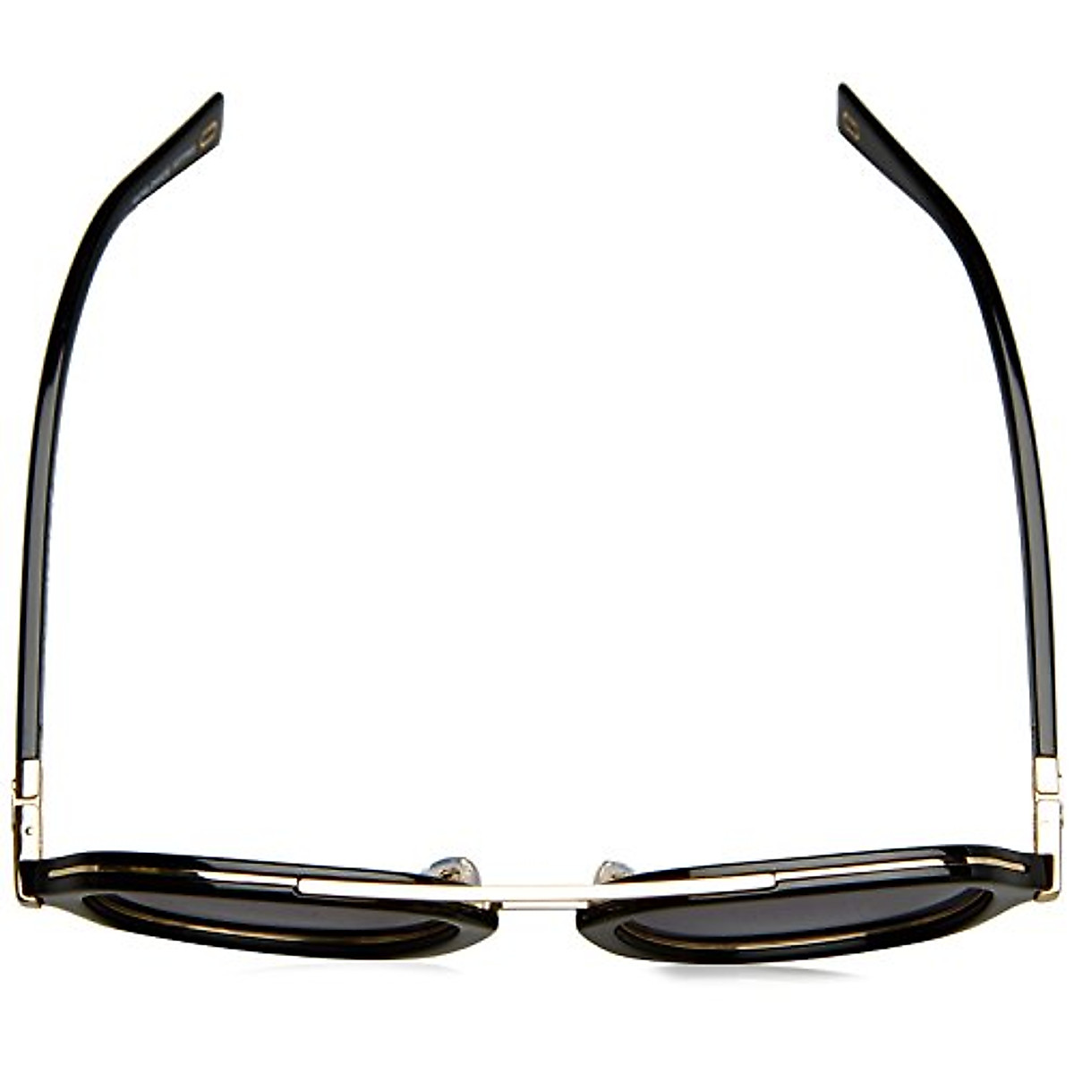 Marc Jacobs MARC172/S Aviator Sunglasses, Black Gold/Dark Gray Gradient, 54 mm