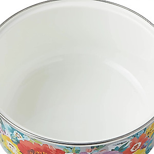 The Pioneer Woman Sweet Rose 6.4-Quart Enamel on Steel Dutch Oven with Lid (SWEET ROMANCE BLOSSOMS)