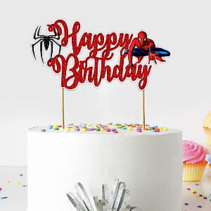 Seyal® Spidrman Happy Birthday Cake Topper